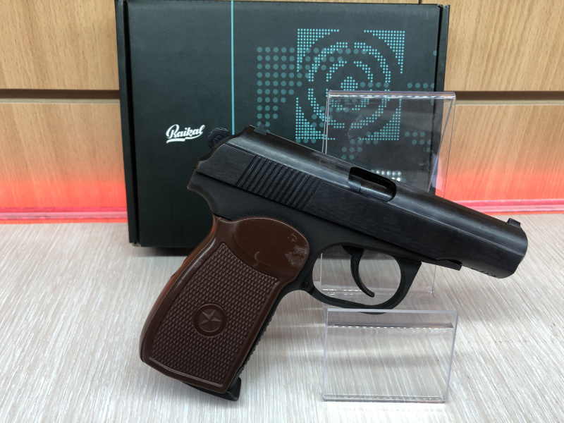 Купить ПИСТОЛЕТ ПНЕВМАТИЧЕСКИЙ Baikal MAKAROV MP-654K Б/У за 0 руб ...