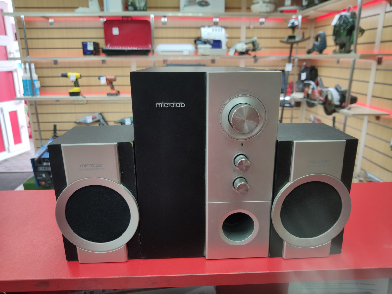 Купить Компьютерная акустика Microlab M-520 Б/У за 0 руб. — состояние 9/10