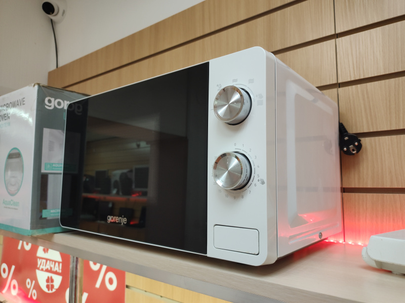 Купить Микроволновка Gorenje MO17E1W Б/У за 0 руб. — состояние 9/10