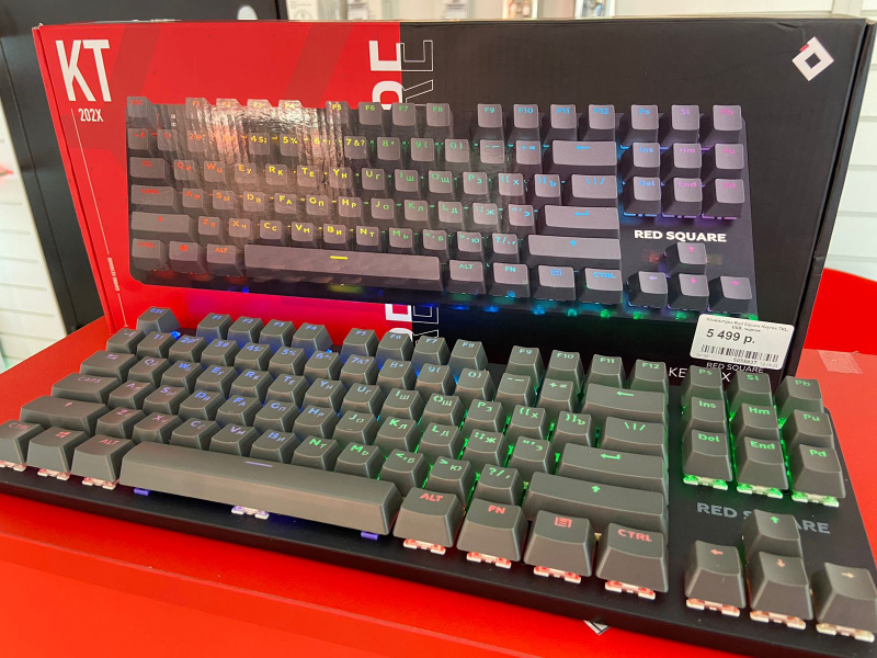 Купить Устройства ввода клавиатура KT TOOLS Red Square keyrox TKL Б/У ...