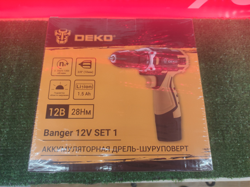 Купить Шуруповерт Deko Banger 12v Set 1 Б/У за 1 750 руб. — состояние 9 ...